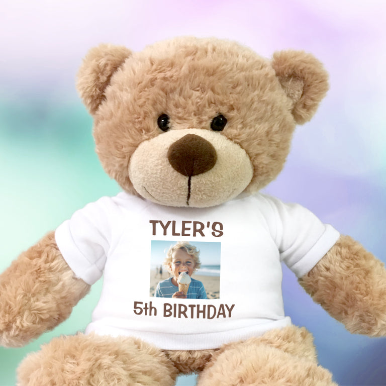 Teddy Bears & Plush Animals with Your Custom Photo and/or Text – Mandys ...